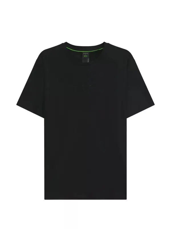 BOSS X Porsche Mercerized-cotton T-shirt With Glossy Logo