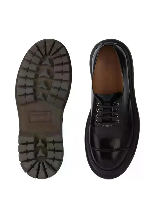 Givenchy Cargo Derbies In Leather