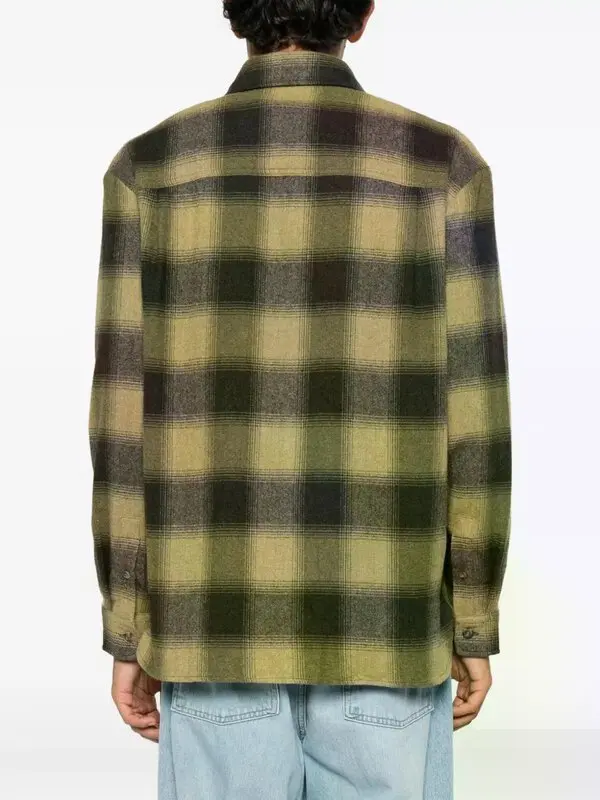 A.p.c. Check-pattern Button-up Shirt