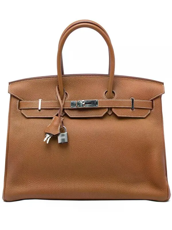 Hermès 2011-2013 Togo Birkin Retourne 35 Handbag