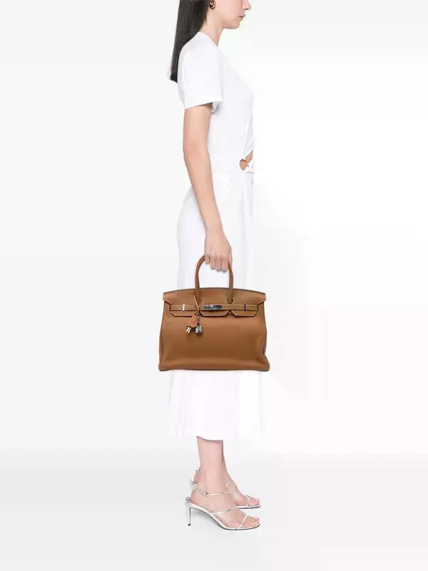 Hermès 2011-2013 Togo Birkin Retourne 35 Handbag