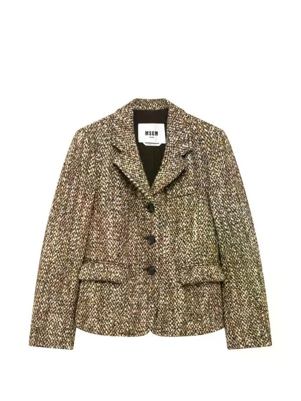 MSGM Single-breasted Jacket