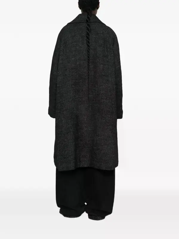 Soh Floral-applique Single-breasted Coat