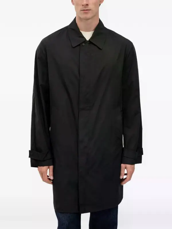 BOSS Water-repellent Coat In Stretch Fabric
