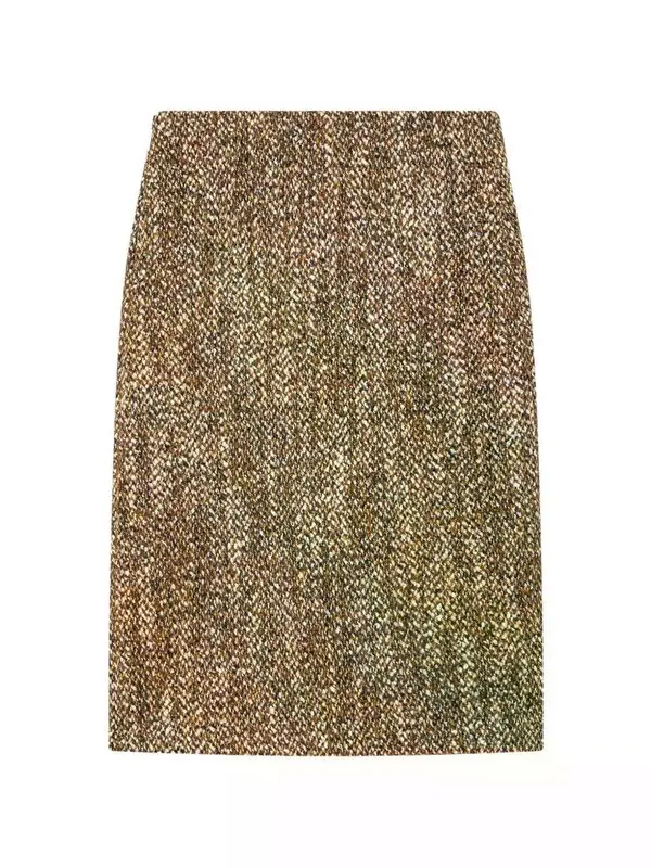 MSGM Pencil Midi Skirt