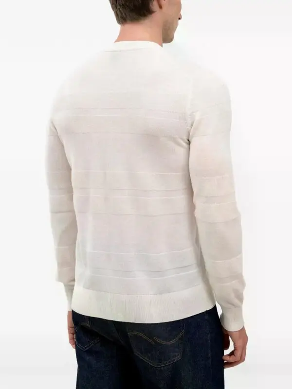BOSS Textured-knit Sweater