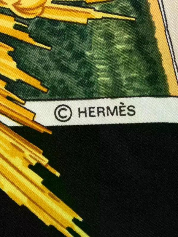 Hermès 1990-2010 Sanssoucy Silk Scarf 90 Scarves