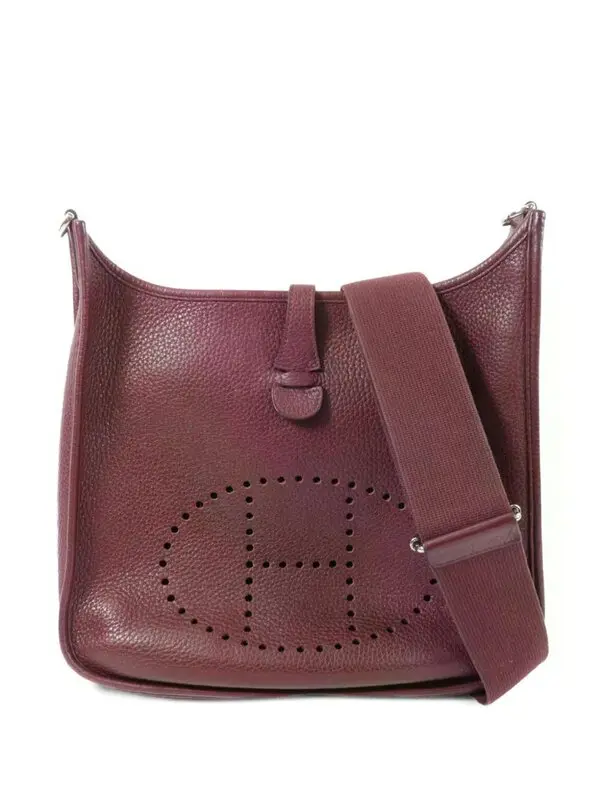 Hermès Pm Evelyne Shoulder Bag - Red
