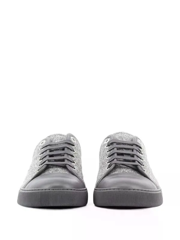 LANVIN Dbb1 Felt Sneakers - Grey