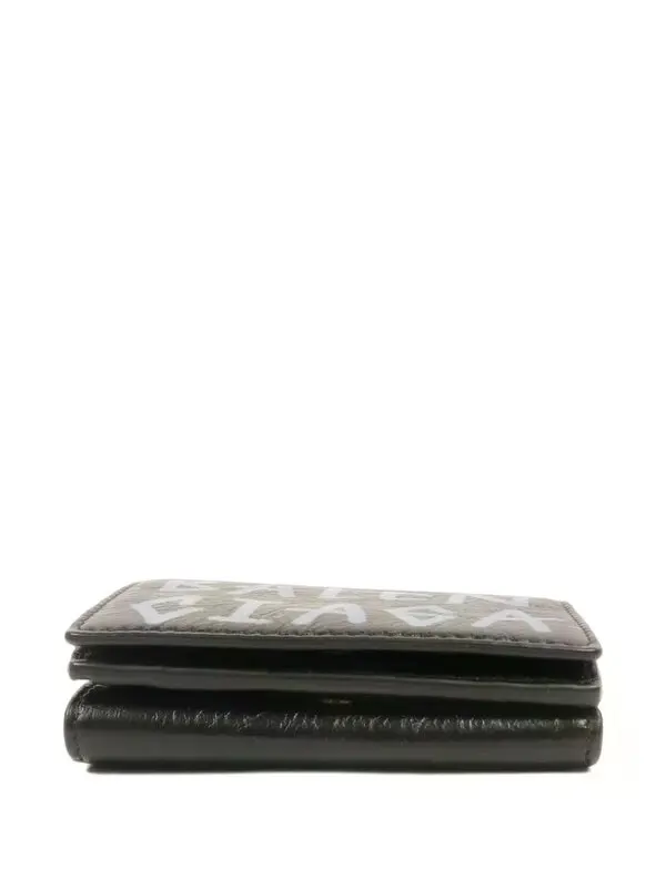 Balenciaga Graffiti-print Trifold Wallet