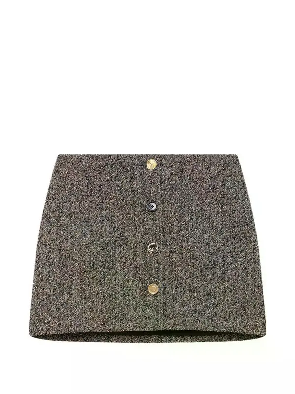 MSGM Button-down Mini Skirt