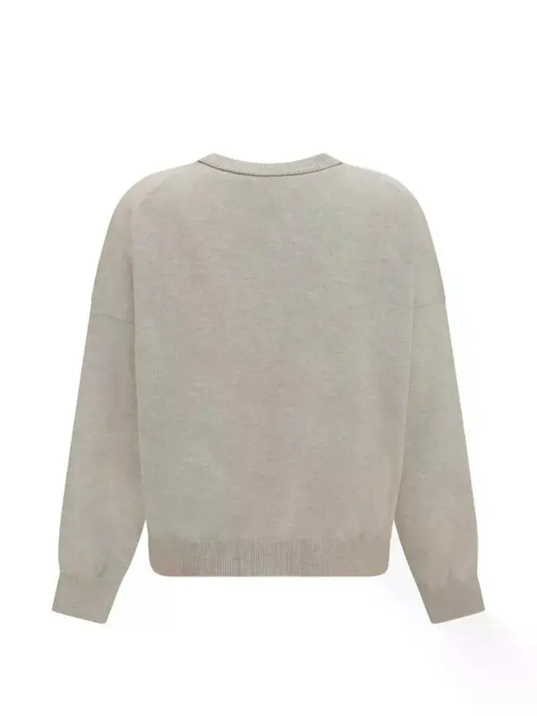 Brunello Cucinelli Monili-chain Sweater - Neutrals