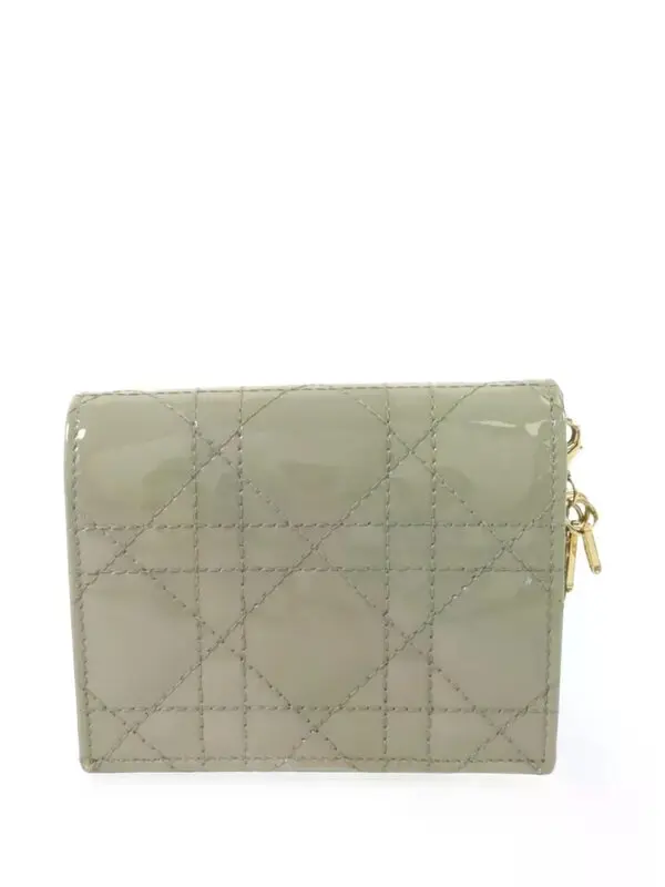 Dior Cannage Gardenia Wallet