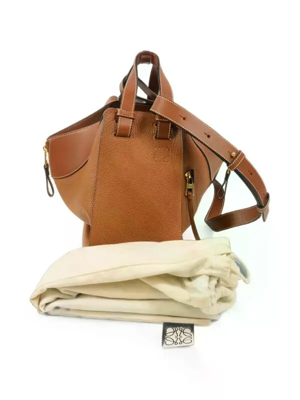 Loewe Hammock Leather Tote Bag