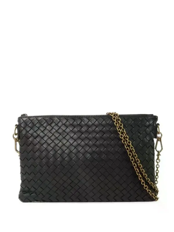 Bottega Veneta Intrecciato Chain Shoulder Bag