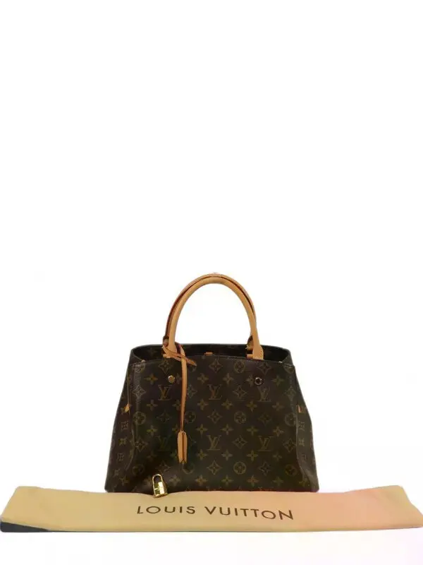 LOUIS VUITTON Monogram Montaigne Mm Handbag