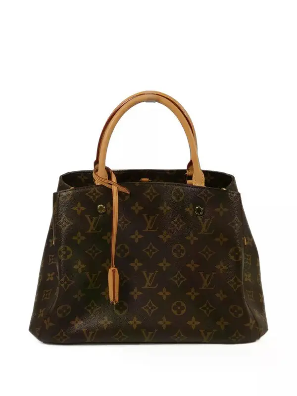 LOUIS VUITTON Monogram Montaigne Mm Handbag