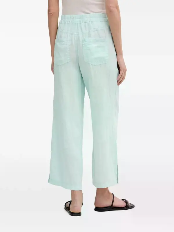 MARC AUREL Drawstring Wide-leg Trousers