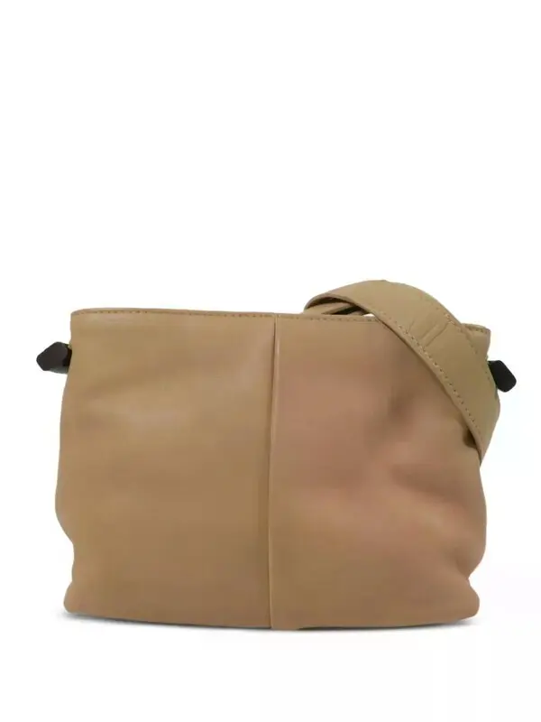Loewe Wood-detail Cross Body Bag - Neutrals