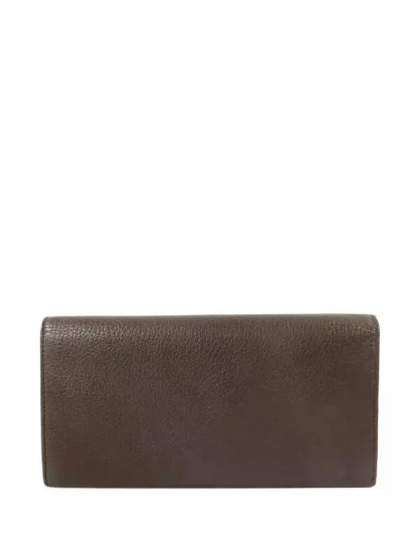 Balenciaga Longe Studded Leather Wallet