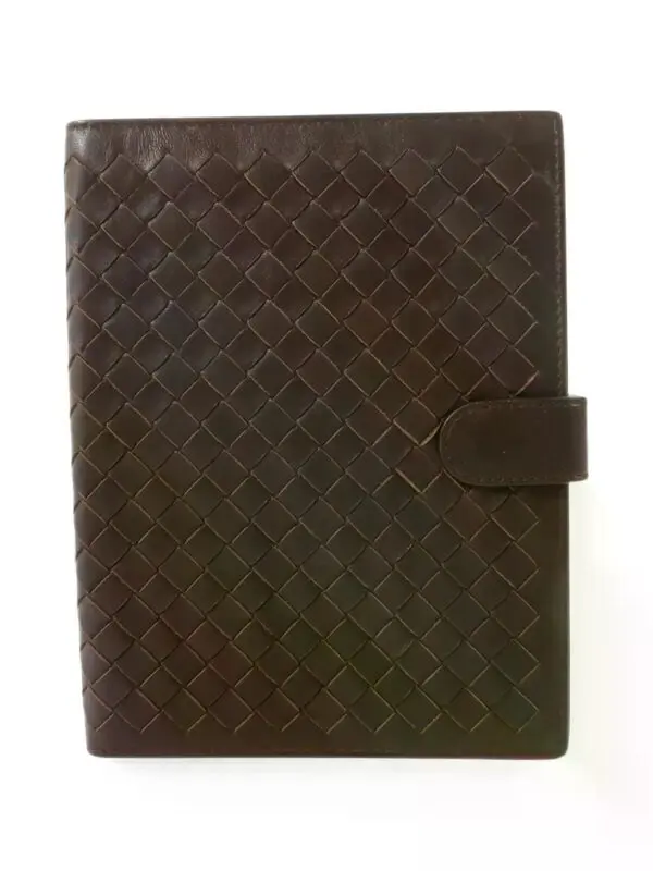 Bottega Veneta Intrecciato Leather Passport Case
