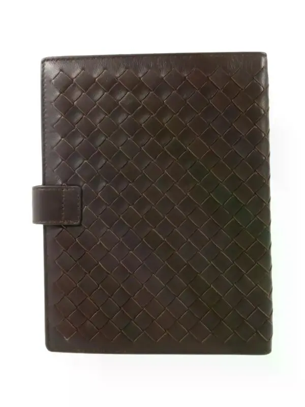 Bottega Veneta Intrecciato Leather Passport Case