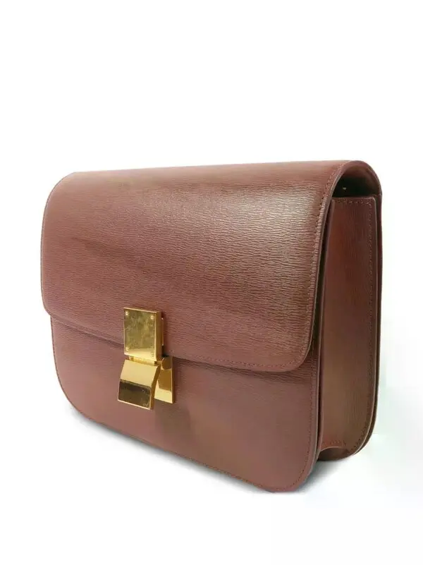 Celine Classic Box Shoulder Bag - Brown