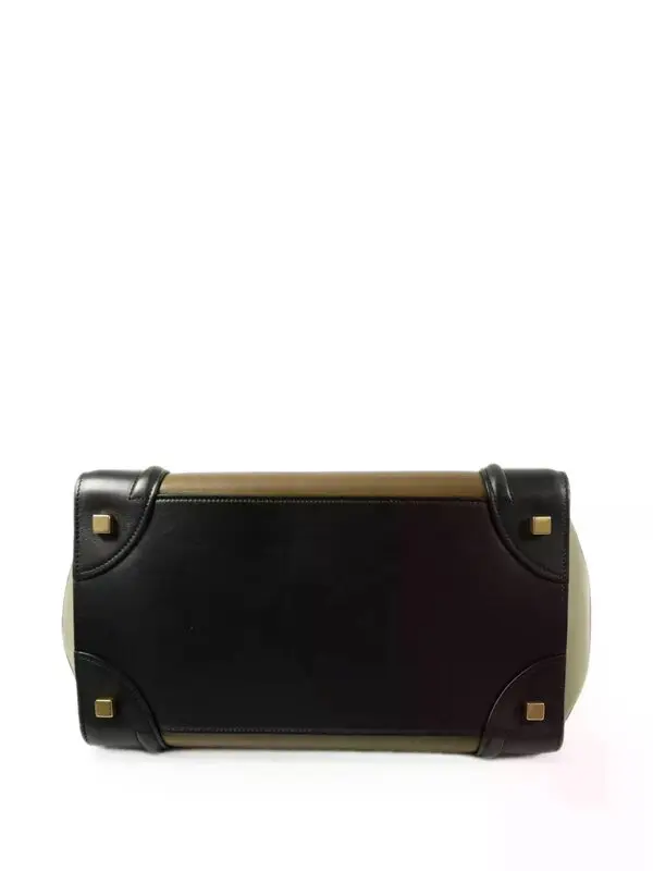 Celine Mini Luggage Leather Tote Bag