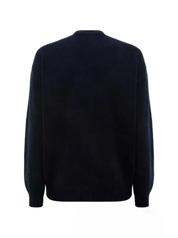 LANEUS Button-fastening Knitted Cardigan