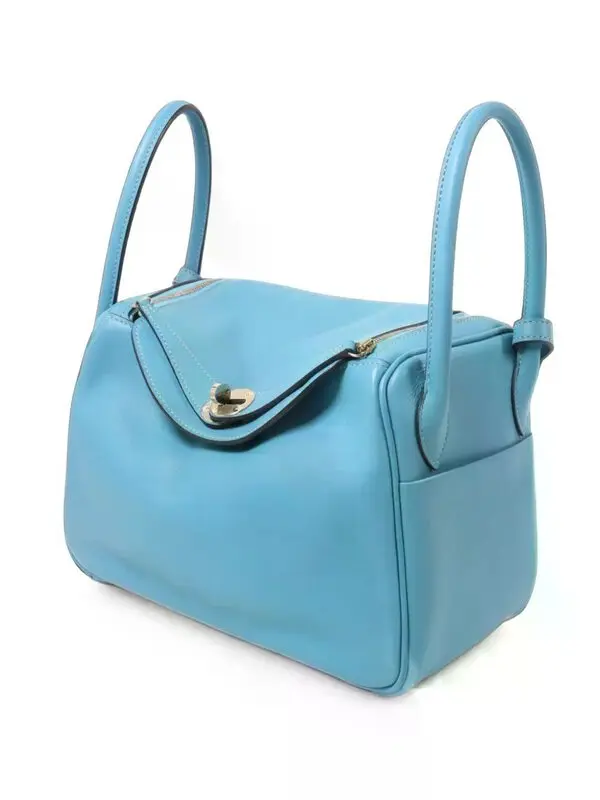 Hermès 26 Lindy Shoulder Bag - Blue