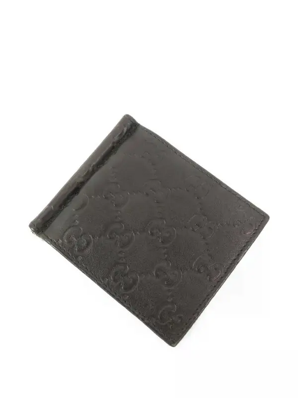 Gucci Guccissima Money Clip Wallet