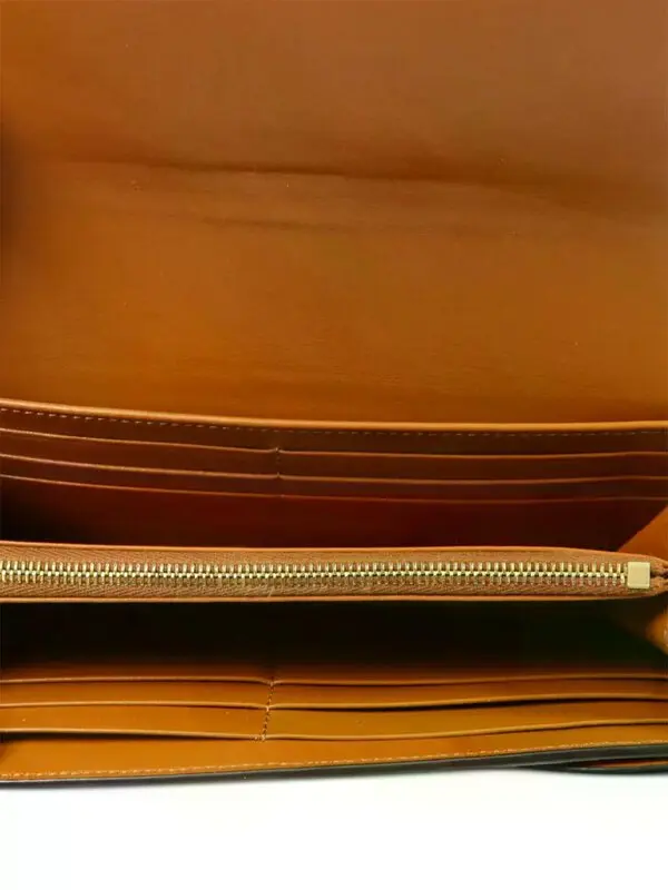 Celine Triomphe Canvas Long Wallet