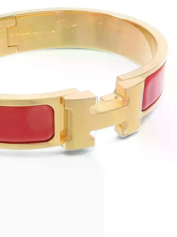 Hermès 2013 Clic H Enamel Bracelet