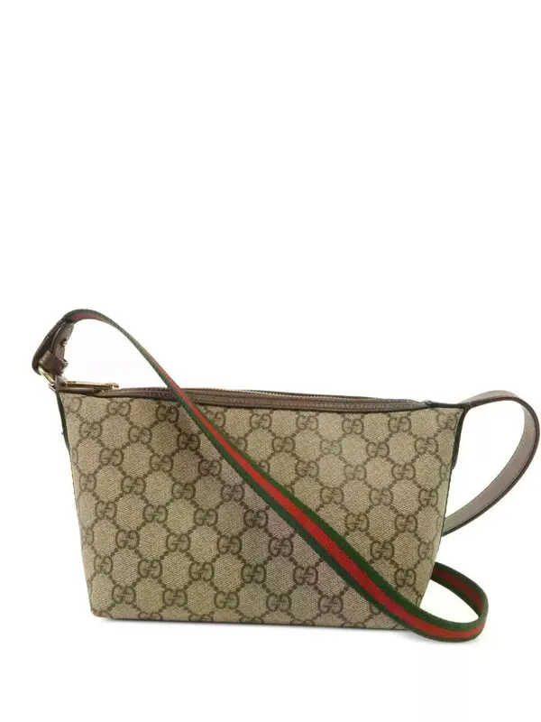 Gucci Ophidia Gg Shoulder Bag - Brown