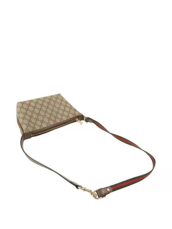 Gucci Ophidia Gg Shoulder Bag - Brown