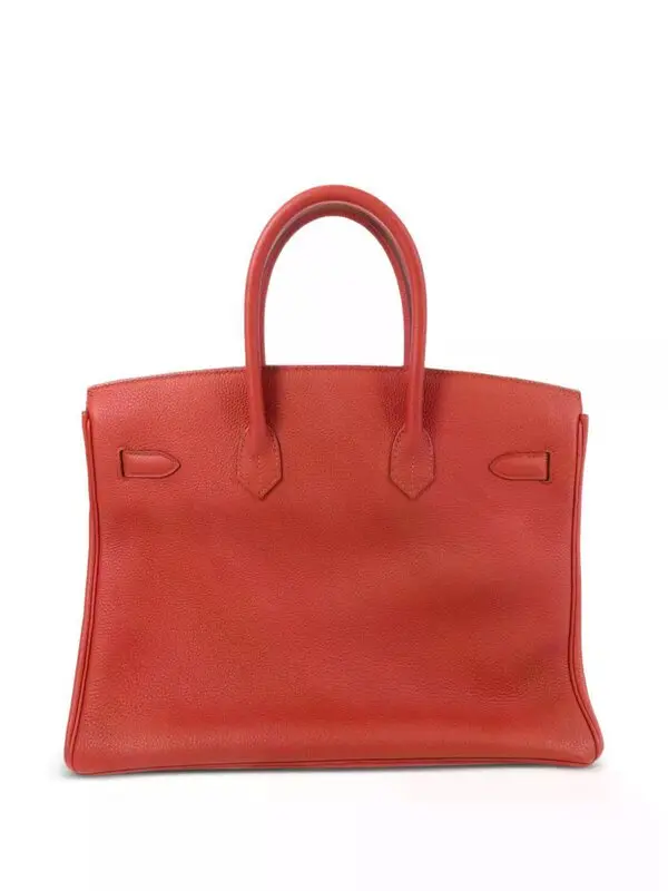 Hermès 35 Birkin Togo Handbag - Red