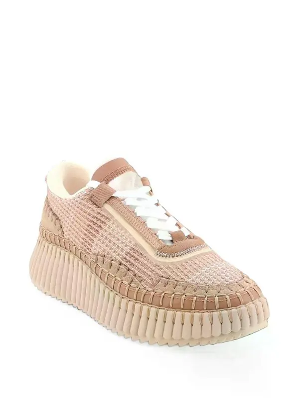 Chloé Nama Whipstitched Sneakers