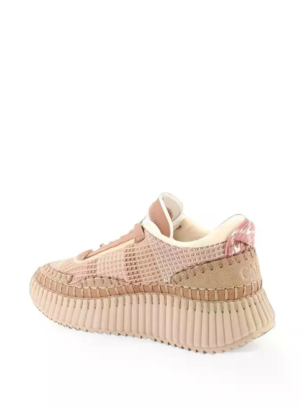 Chloé Nama Whipstitched Sneakers