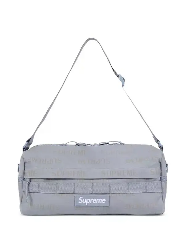 Supreme Logo-print Belt Bag - Grey