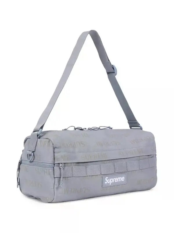 Supreme Logo-print Belt Bag - Grey