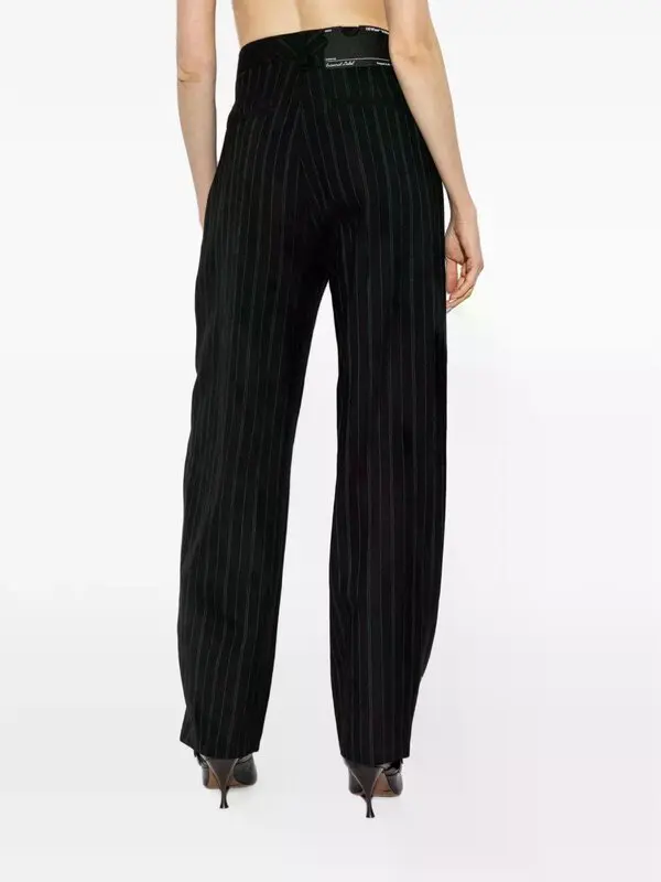 Off-White Pinstriped Trousers