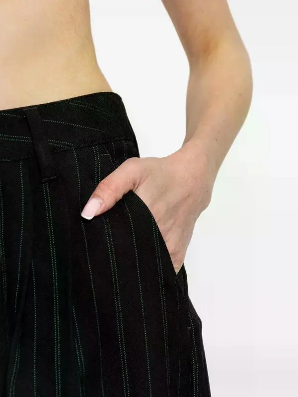 Off-White Pinstriped Trousers