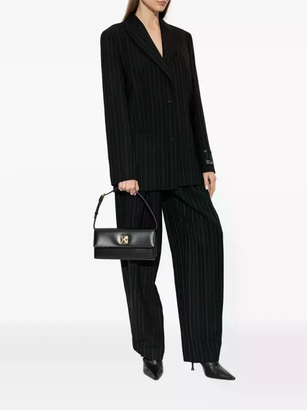 Off-White Pinstriped Trousers