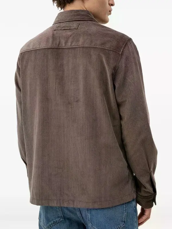 Hugo Oversized-fit Shirt In Cotton Corduroy