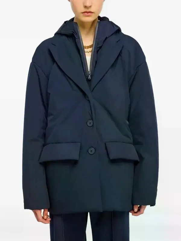 SEMICOUTURE Agnes Belted Hooded Coat