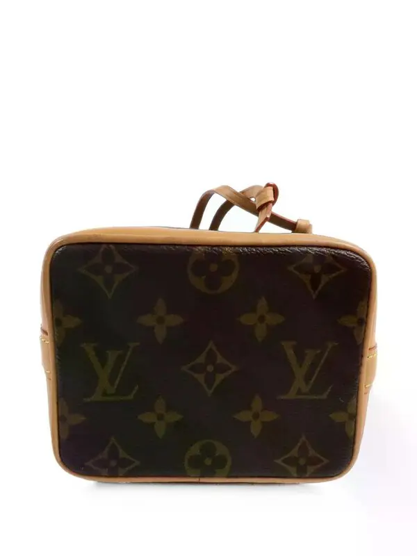 LOUIS VUITTON Nano Noe Monogram Bucket Mini Bag