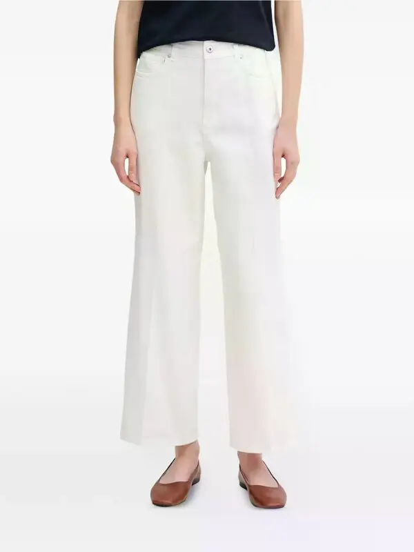 MARC AUREL Pressed-crease Wide-leg Jeans