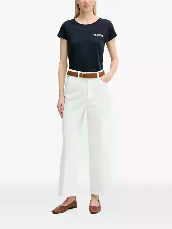 MARC AUREL Pressed-crease Wide-leg Jeans