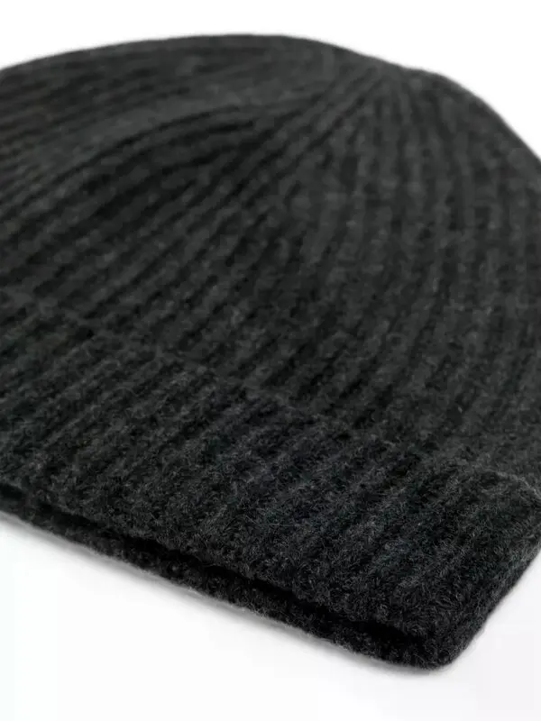 N.peal Ribbed-knit Beanie Hat