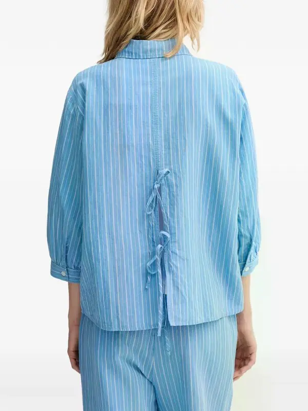 Marc O'polo Striped Tie-back Shirt